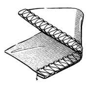 2-needls 4-threads, overedge (piping) - Pegasus